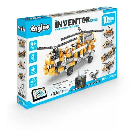 Engino Inventor Helicopter Toy – The Toy Room