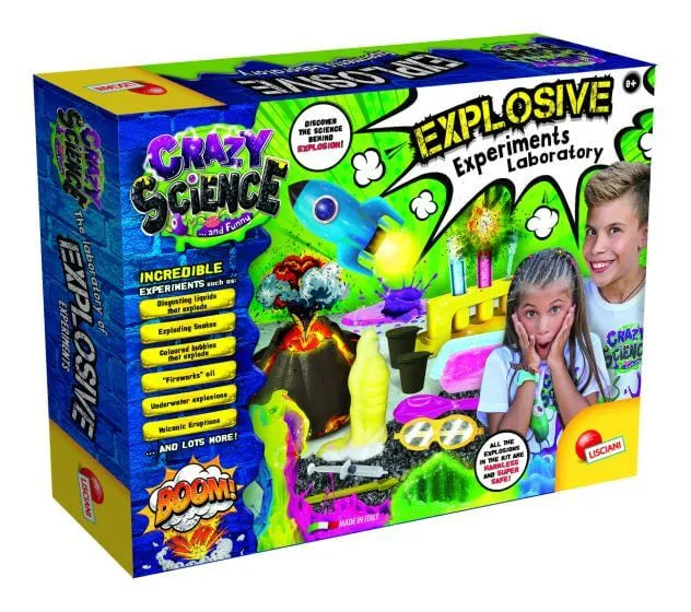 Explosives Experiments Laboratory – The Toy Room