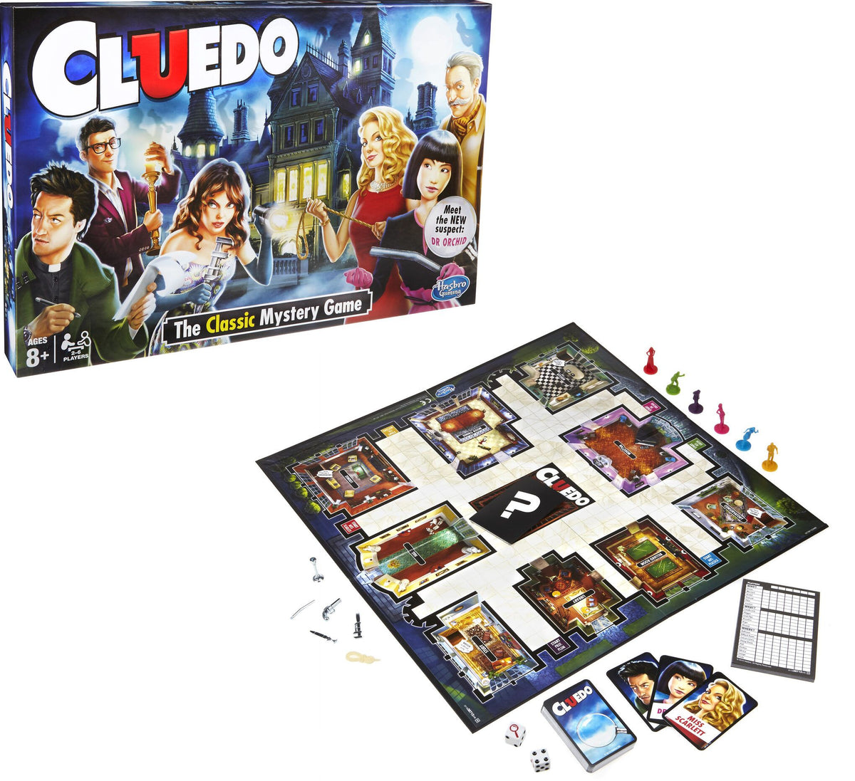 Cluedo Rooms | Hasbro games – The Toy Room