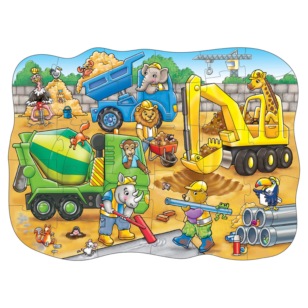 Busy Builders | Jigsaw Puzzle – The Toy Room