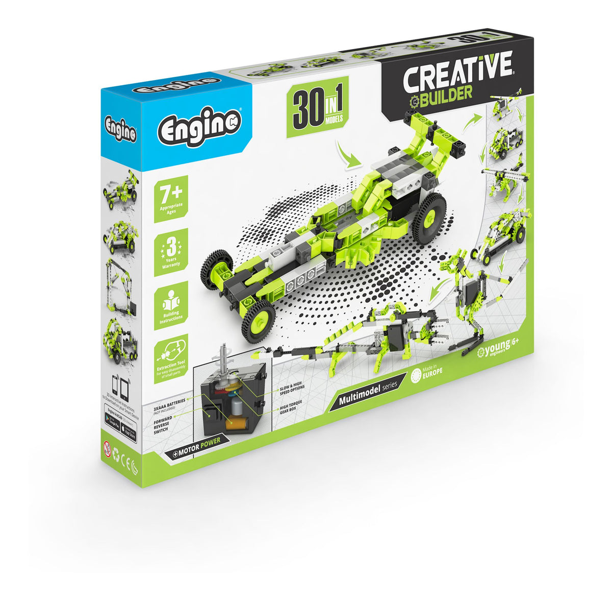 Creative Builder 30-in-1 | Engino STEM Kits – The Toy Room