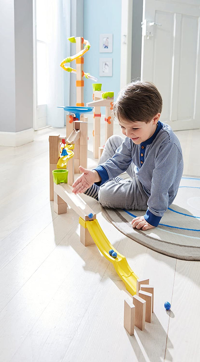 HABA Ball Trackset | Wooden Playsets – The Toy Room