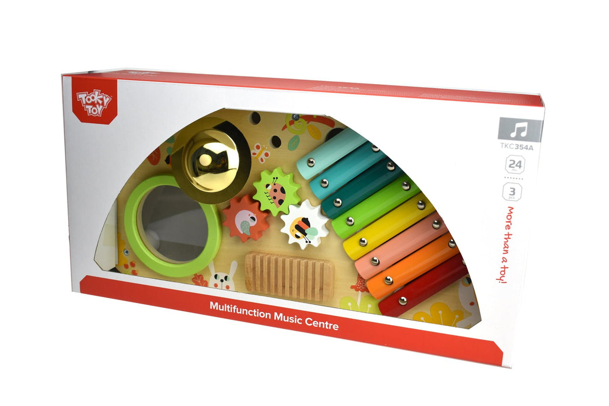 Multi Function Music Centre | Wooden Musical Toys – The Toy Room